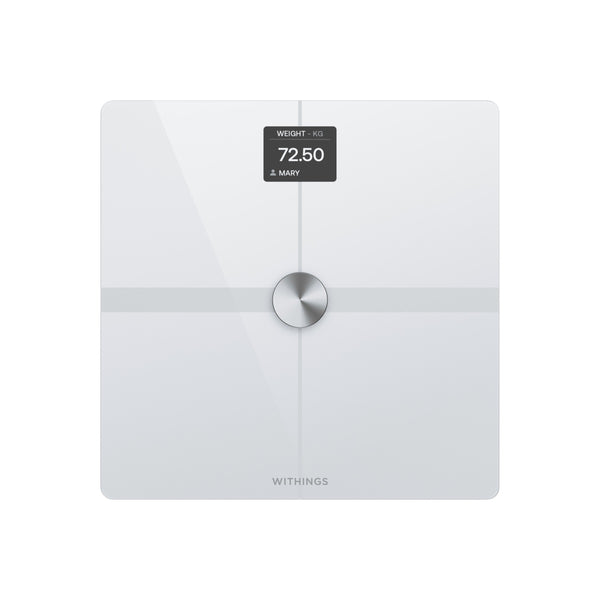 Withings Body Smart Advanced Body Composition Wi-Fi Scale - White ...