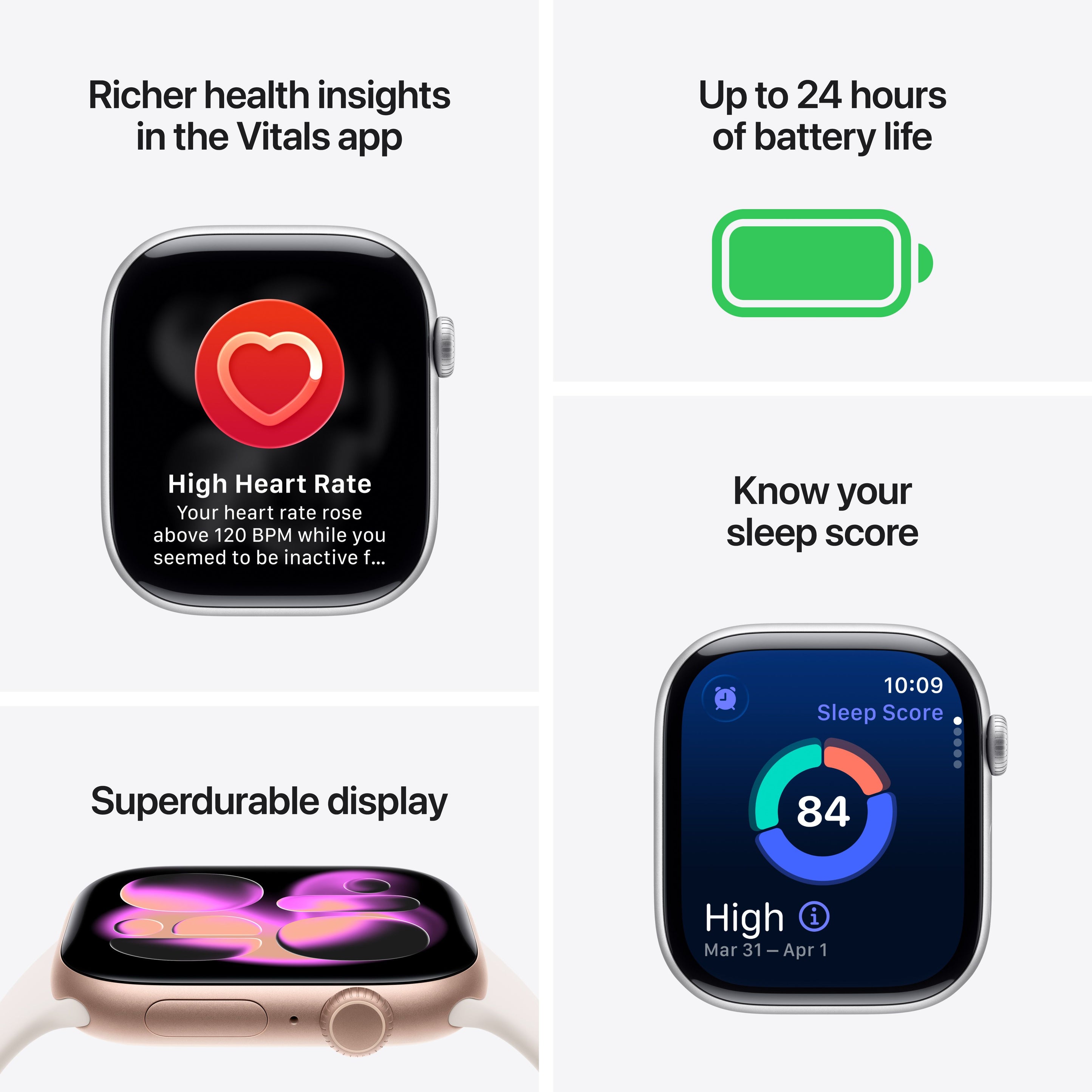 Apple Watch Series 11 GPS 42 mm svemirsko sivo aluminijsko kućište s ...